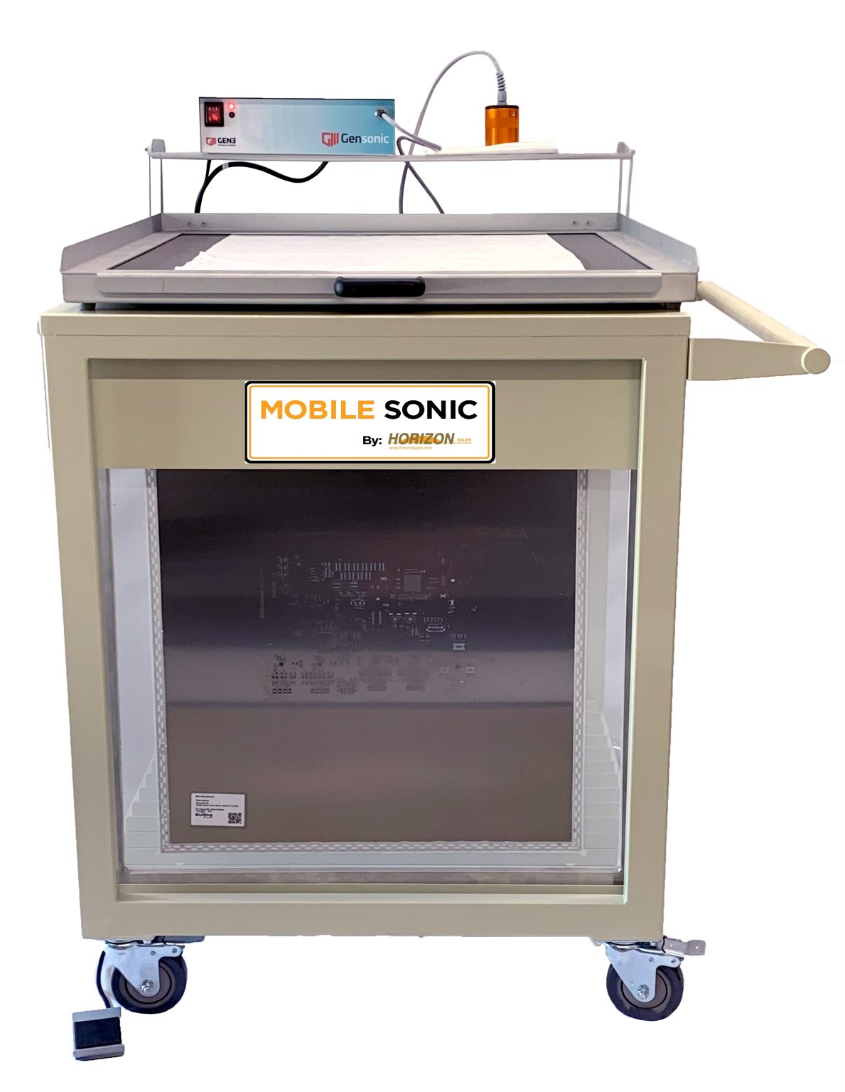 Mobile Sonic- Ultrasonic Stencil Cleaner and Cart – Horizon Sales